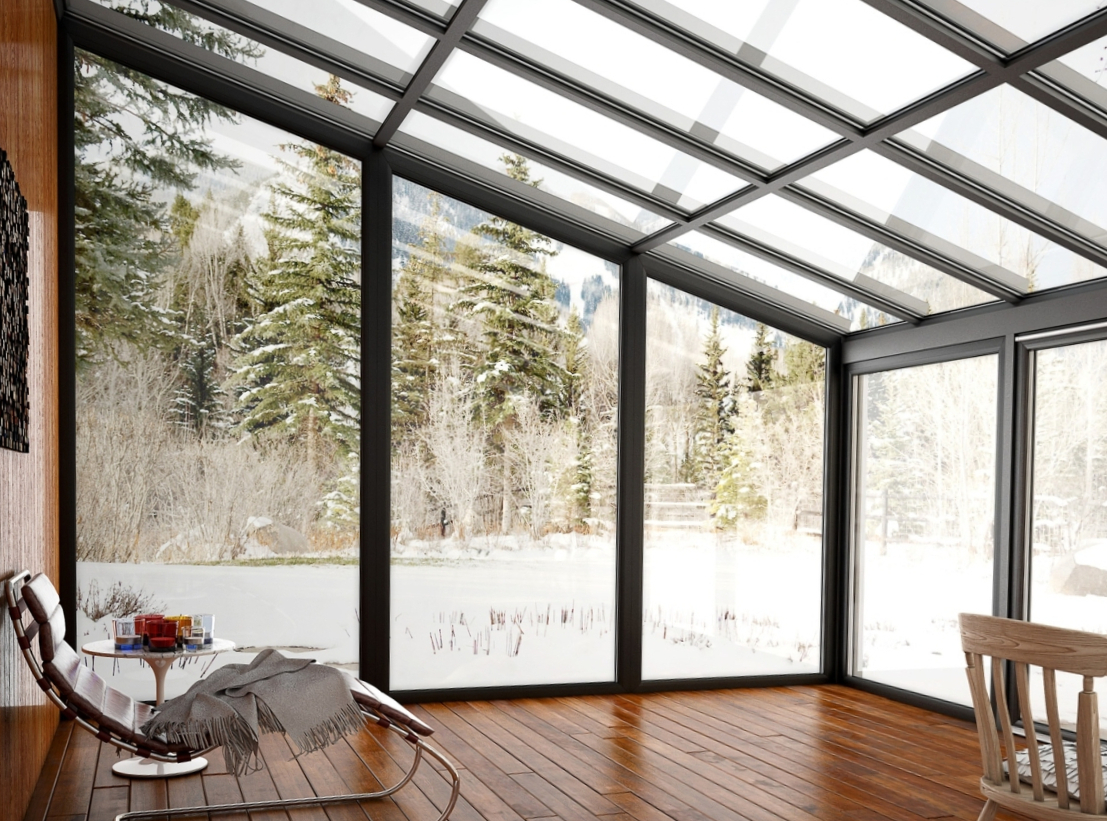 Fixní rámové zasklení FIX | AL Pergoly